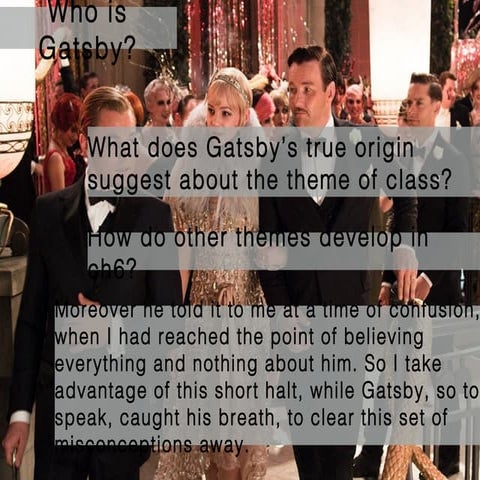 Gatsby ch6 | PPT