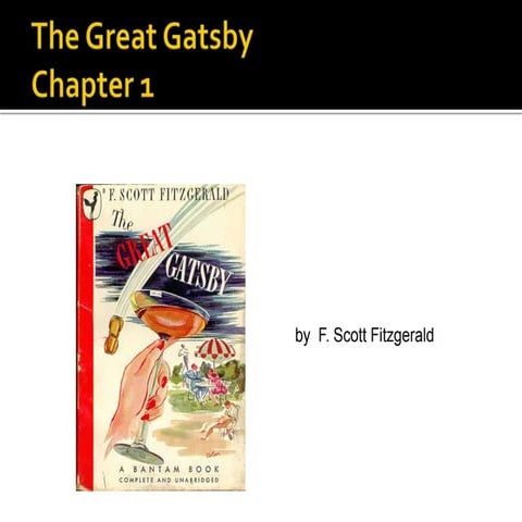 Gatsby chapter presentations | PPTX