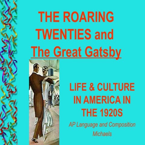 The roaring twenties in america | PPT