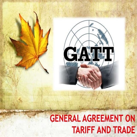 Gatt.....niloy | PPT