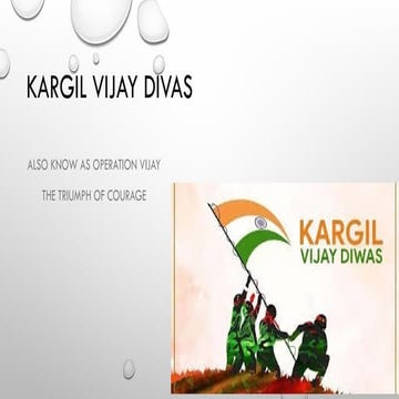 ppt on kargil divas by davsna .iufhguhg;upptx | PPTX