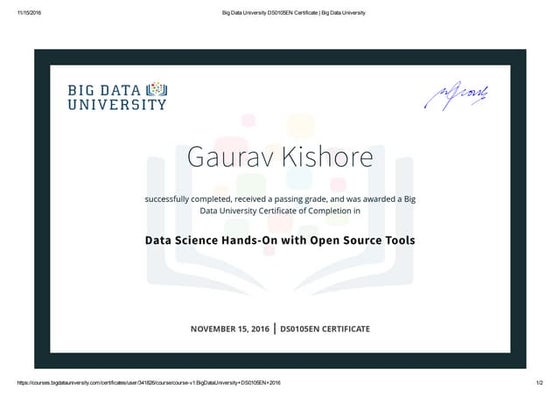 Big Data University Ds0101en Certificate Big Data University Ppt 2296