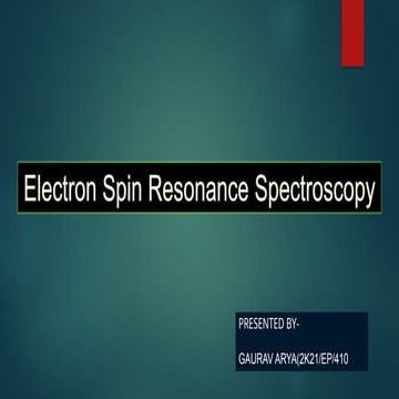 spectroscopy presentation molecularphysics.pptx