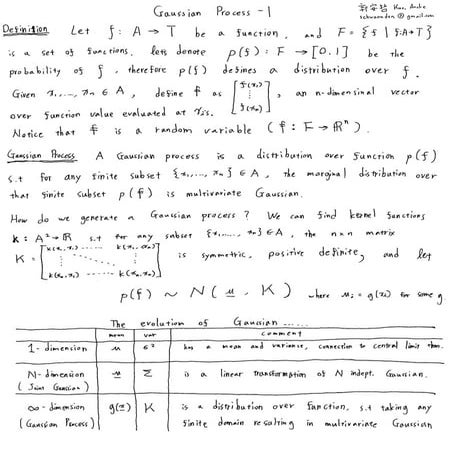 Gaussian Process | PDF