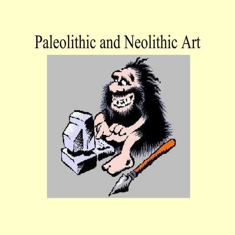 1 paleolithic | PPTX