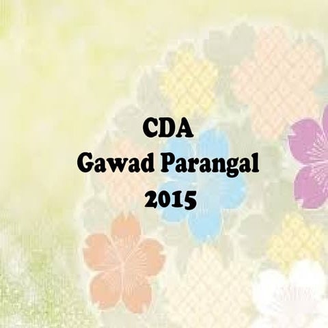 Gawad General Information | PPT