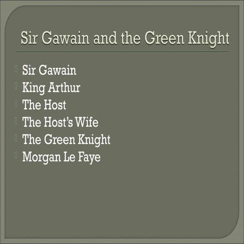 Gawain | PPT