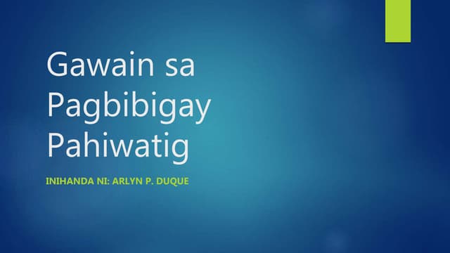 Worksheet 3 Sanaysay | PDF