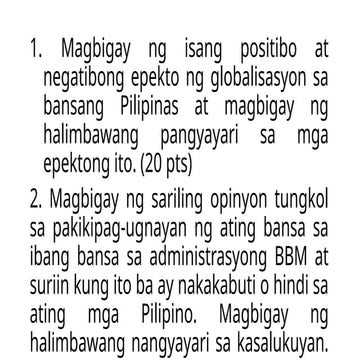 gawain tungkol sa saloobin ng globalisassyon.pptx