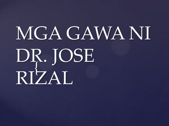 Mga huling araw ni rizal | PPTX