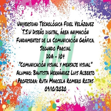 Comunicación visual y mensaje visual | PPT