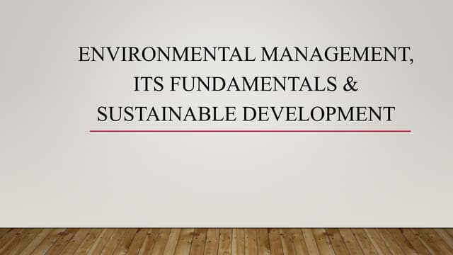 Material Balance Model | PPTX | Environmental Services Industry ...