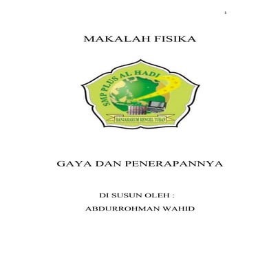 Gaya wahid | PDF