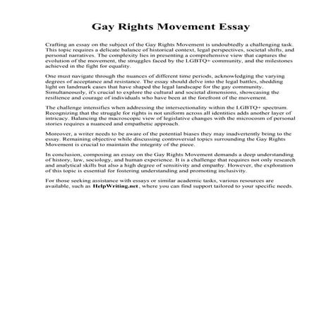 The Civil Rights Movement Essay.pdf