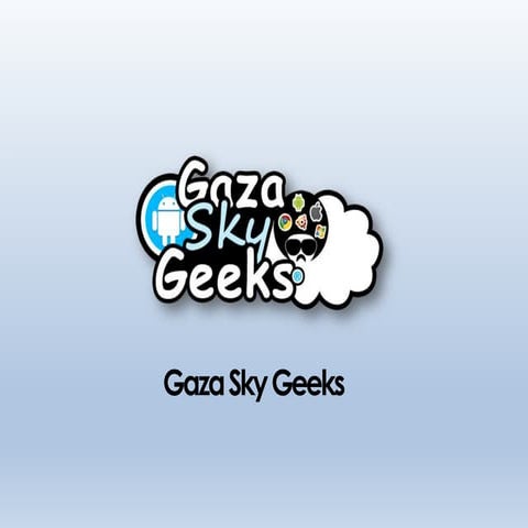 Gaza sky geeks ppt | PPTX