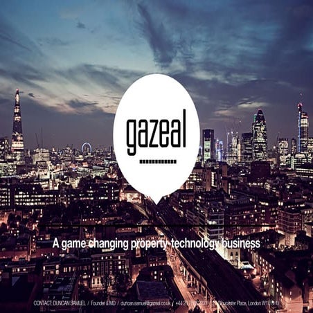 Gazeal Presentation | PDF
