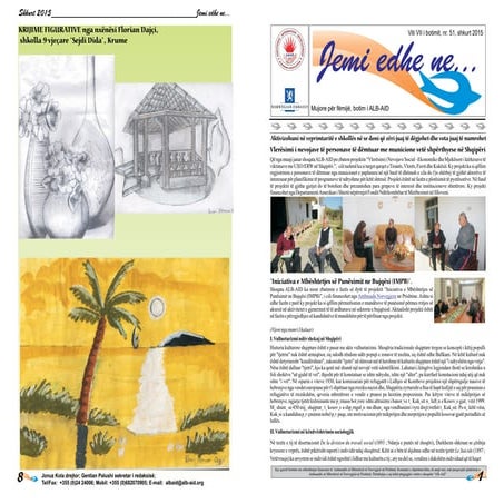 Gazeta "JEMI EDHE NE" NR.51 Muaji SHKURT 2015 | PDF