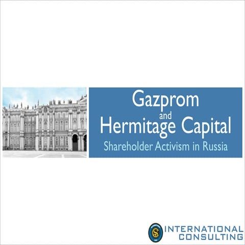 Gazprom And Hermitage | PDF