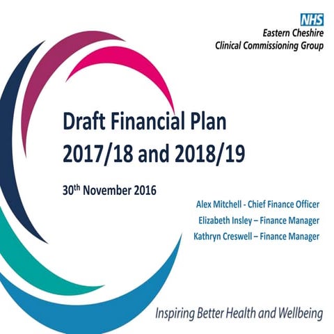 Draft Financial Plan 2017-18 and 2018-19 | PPTX