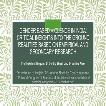 violence and overview the reason behind the violence against women | PDF