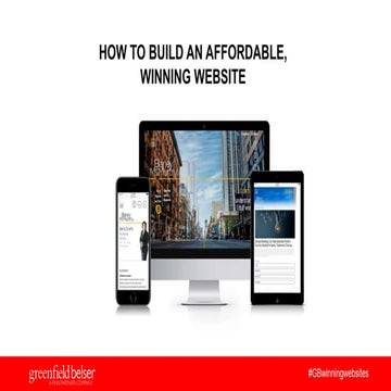 How to plan, design and build an affordable, winning website | PPTX