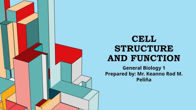 3D ANIMAL AND PLANT CELL. pptx | PPTX