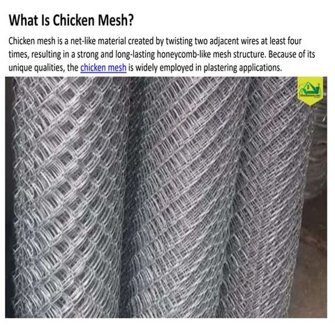 What Is Chicken Mesh? | PPTX