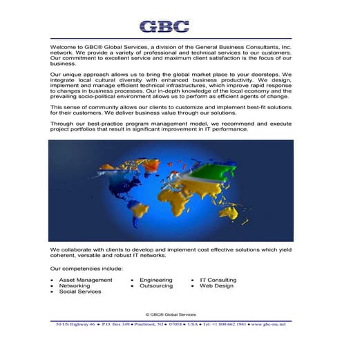 Gbc Services33 | PDF