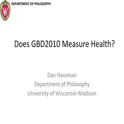 Gbd measure | PPT