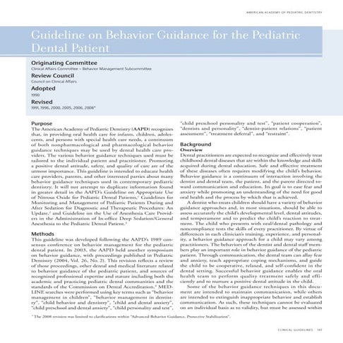 Behaviour management guidelines | PDF