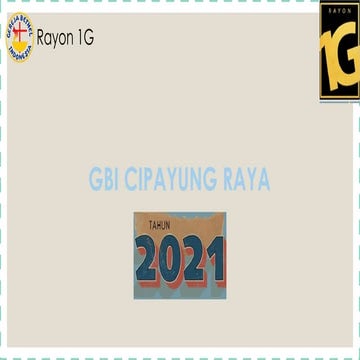 GBI CIPAYUNG RAYA PADA TAHUN 2021 DI JAKARTA | PPT