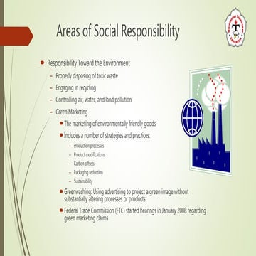 4. areas of social responsibility | PPTX