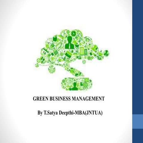 Green Business Managemen | PPTX
