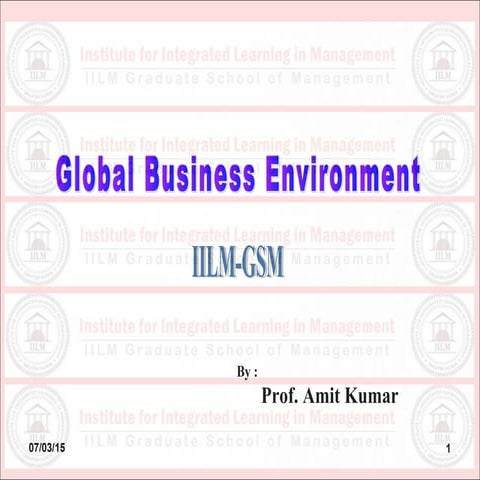 Gbm unit-01 to 10 (course out-lines) | PPT