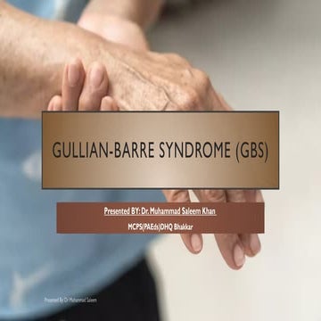 Gullian barre syndrome in pediatrics.pptx