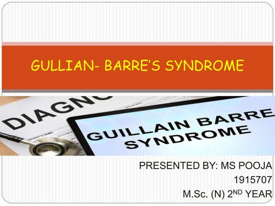 Guillain-Barré Syndrome Physiotherapy Assessment and Management | PDF | Brain and Nervous System ...