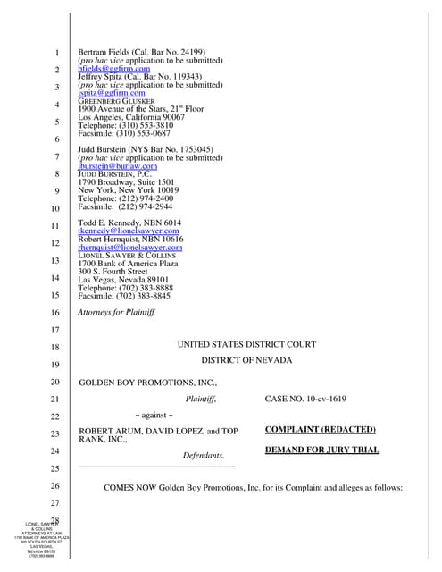 President Estrada’s BW Resources Scandal | PPTX