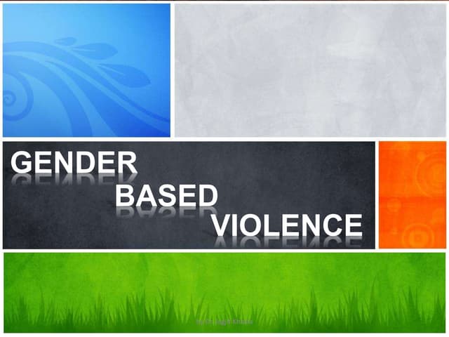 Gender-Based Violence | PDF