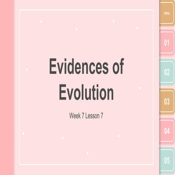GB W7L7 Evidences of Evolution.pptx