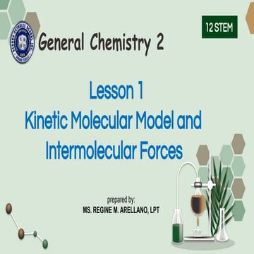 Intermolecular forces (liquids and solids) | PPTX