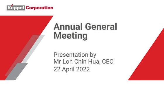 Annual General Meeting Presentation Slides | PPT