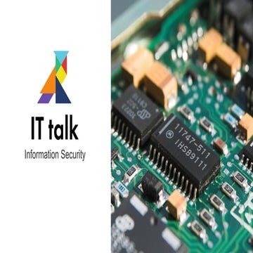 Information Security - Foundations and basic understanding | PDF