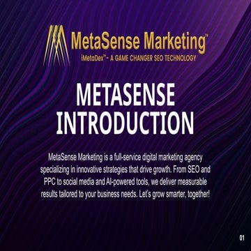 GCC Presentation (BY MetaSense Marketing) | PPTX