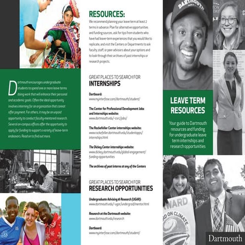 Dartmouth Leave Term Resources | PPT