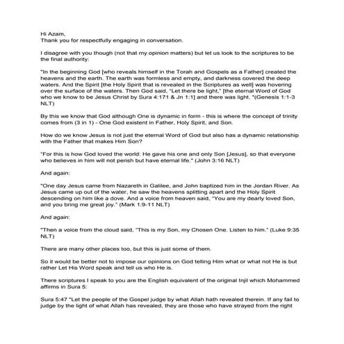 Answering Islam 1 | DOCX