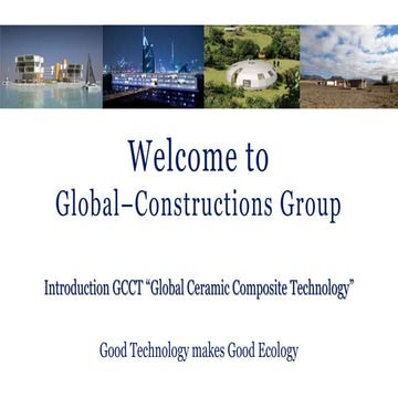 GCCT introduction | PPSX | Construction Industry | Industries
