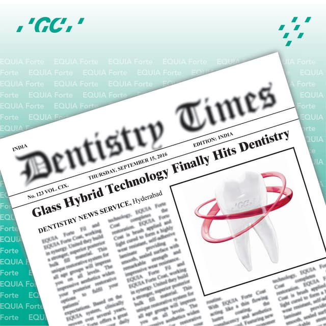 GC EQUIA Forte Fil Bulk Fill Capsule From GC India Dental. | PDF