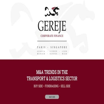 GCF - Our added Value in Transport & Logistics sector | PDF