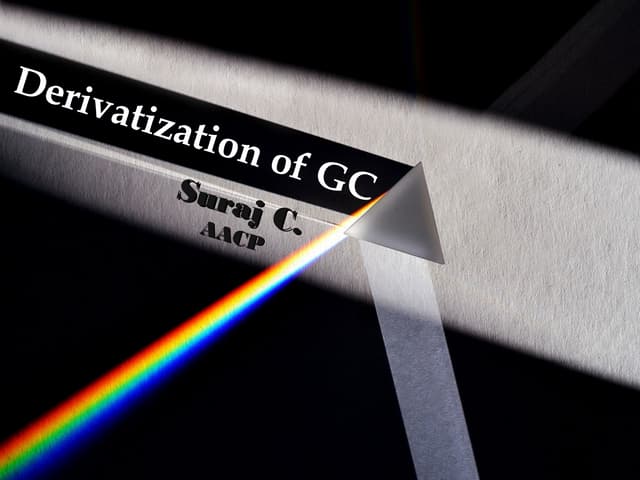 Derivatization in HPLC & GC | PPTX