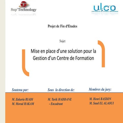 Presentation (SOUTENANCE) : PFE | PDF